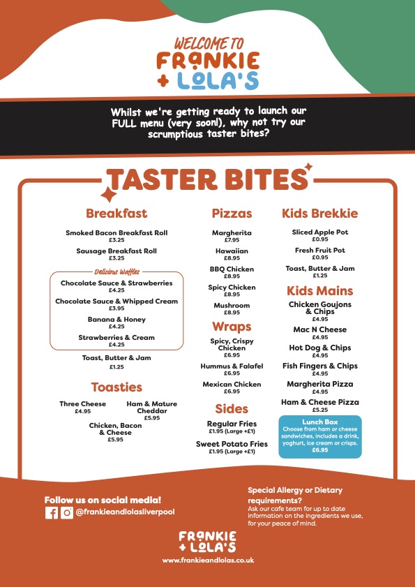 Venue - Frankie & Lolas