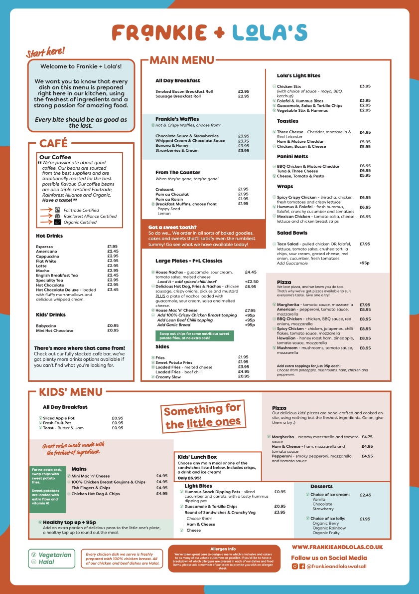 Venue - Frankie & Lolas